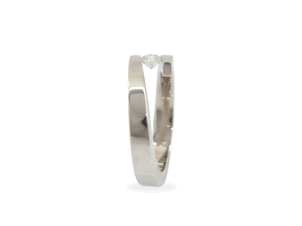 JW374 Diamond Ring, Platinum – Jens Hansen