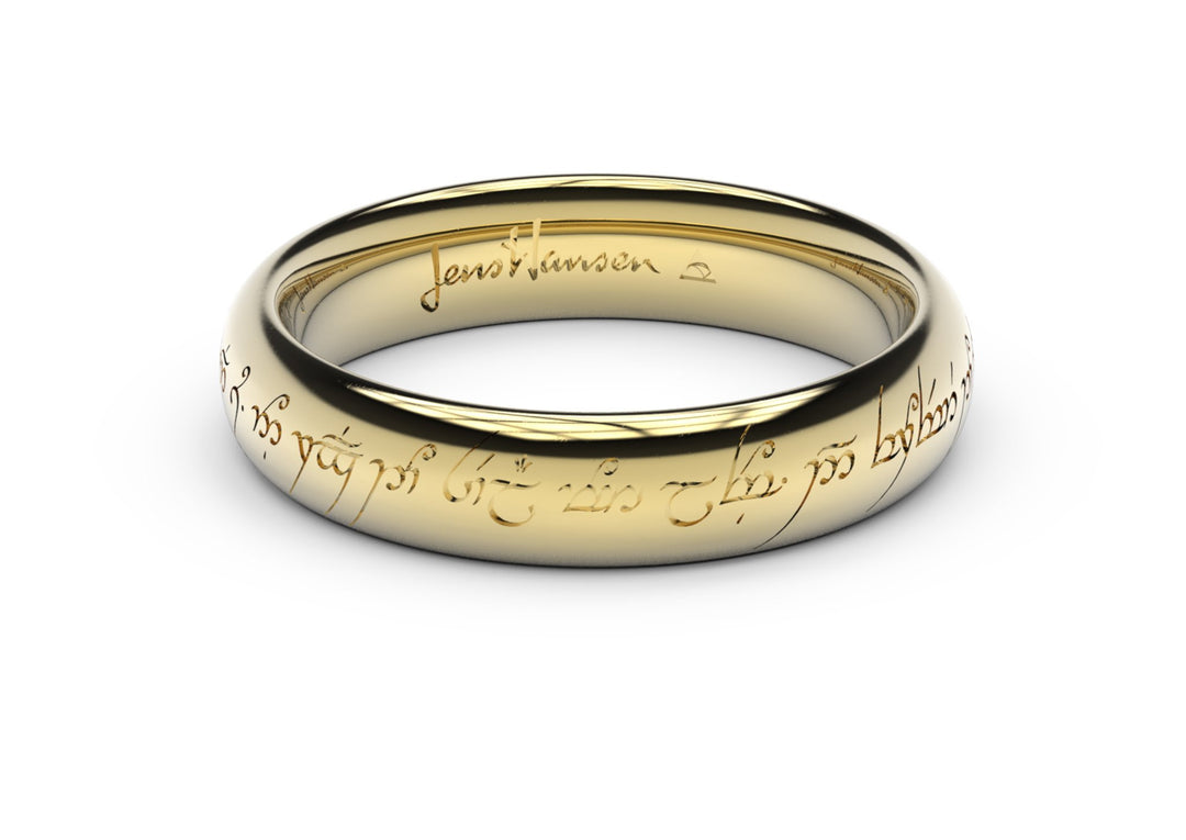 Elvish-Inspired Wedding Rings – Jens Hansen