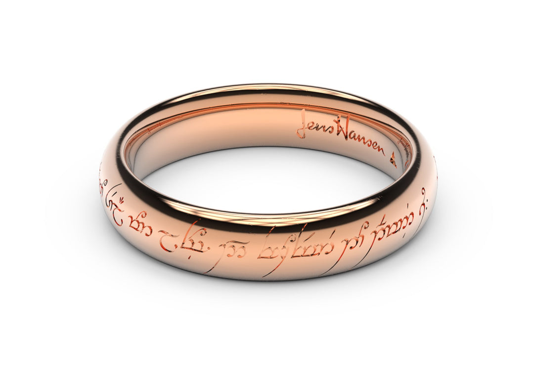 Elvish-Inspired Wedding Rings – Jens Hansen