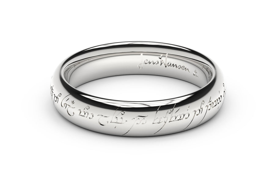 Elvish-Inspired Wedding Rings – Jens Hansen