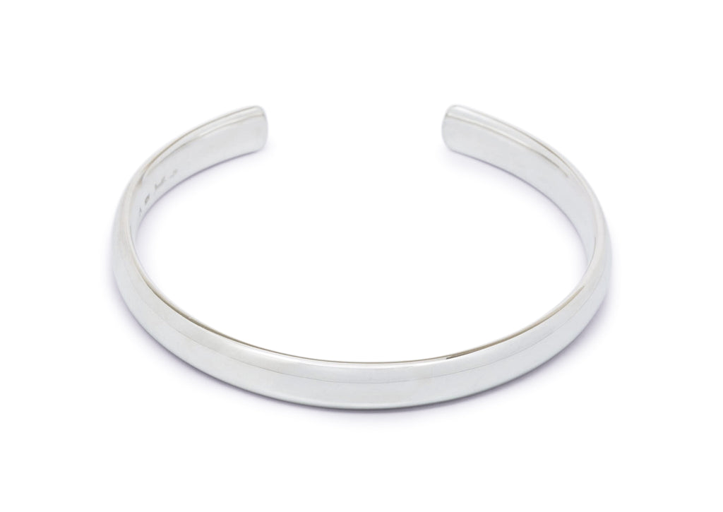 Wide Comfort Curve Cuff Bangle, Sterling Silver – Jens Hansen