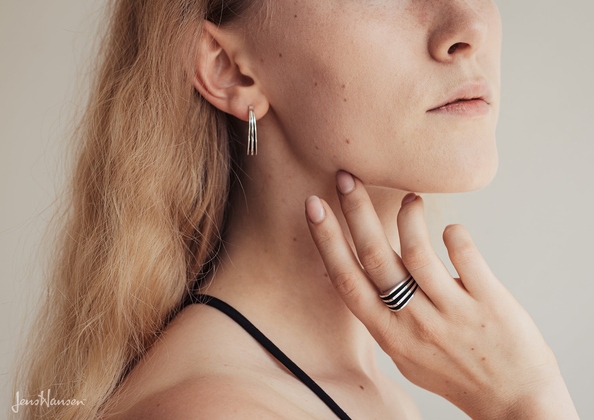 Original "Sydney Fin" Ring, Sterling Silver – Jens Hansen