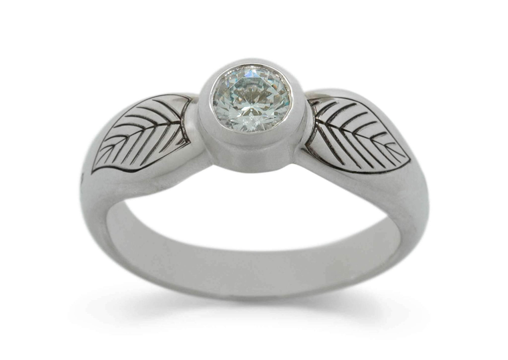 Engraved Elven Ring, Sterling Silver – Jens Hansen