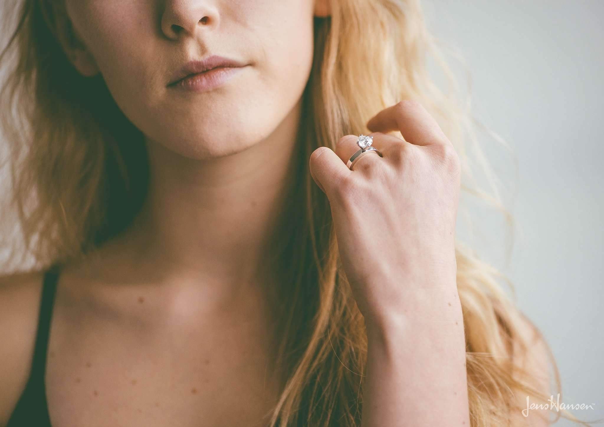 The Jens Hansen Solitaire Ring, Yellow Gold - Jens Hansen