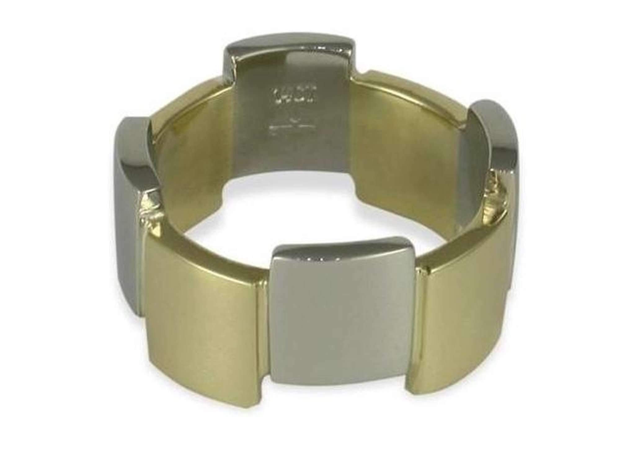 Bi Tone Square Section Ring – Jens Hansen