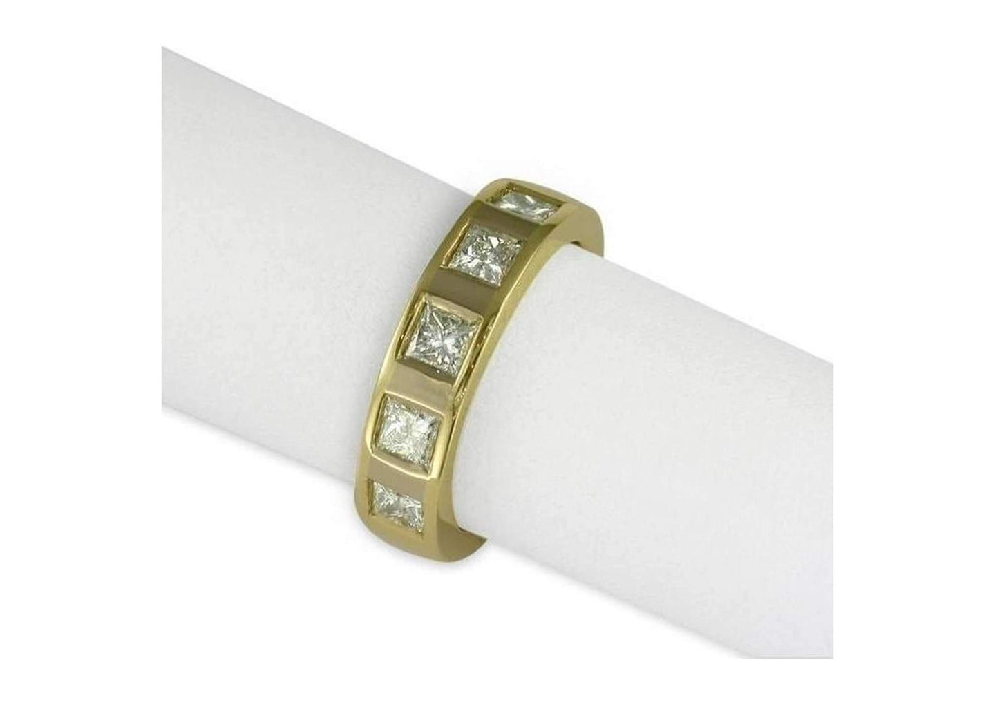 Bi-Tone Mounted Diamond Ring, – Jens Hansen